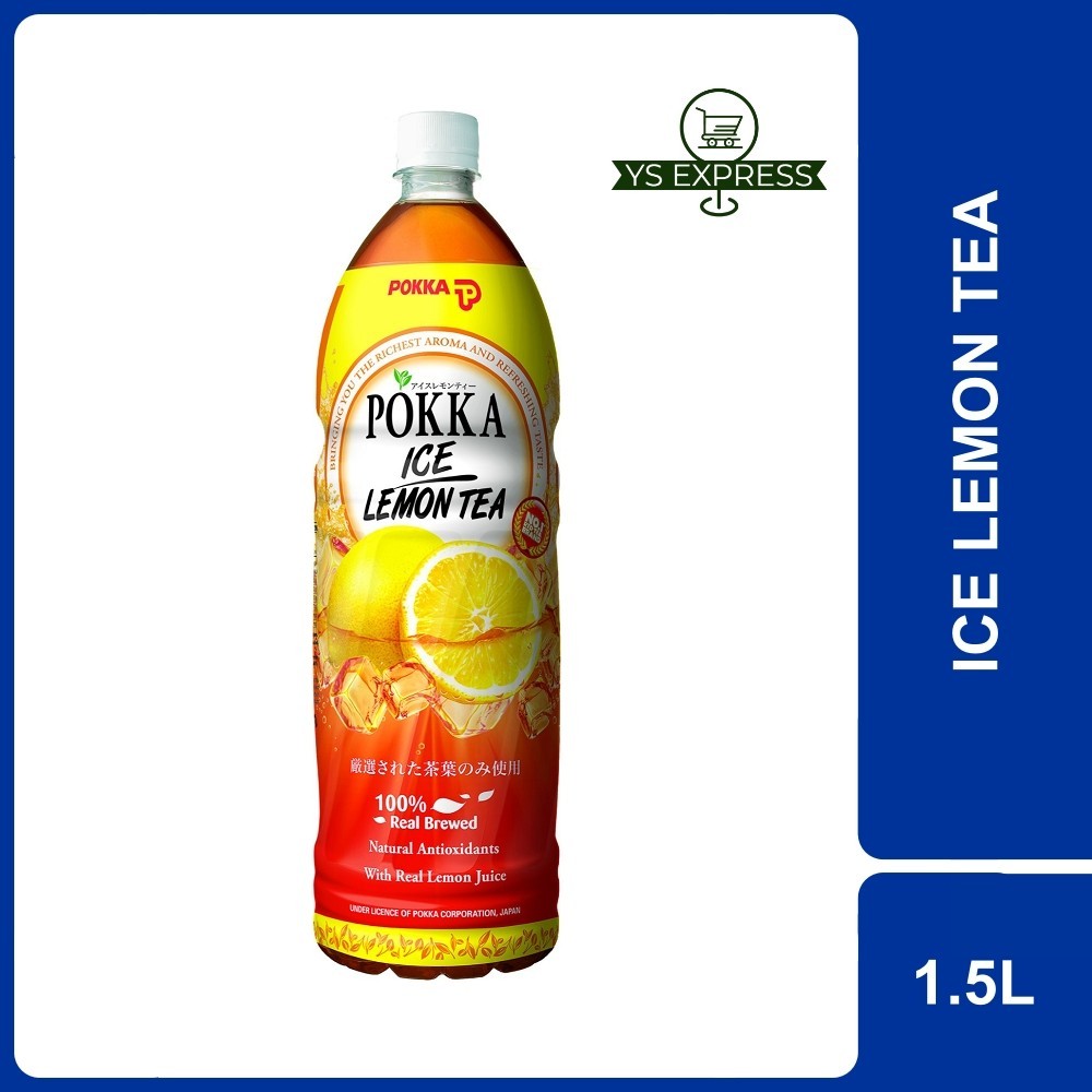 POKKA Ice Lemon Tea 1.5L - Teh Limau Ais | Shopee Malaysia