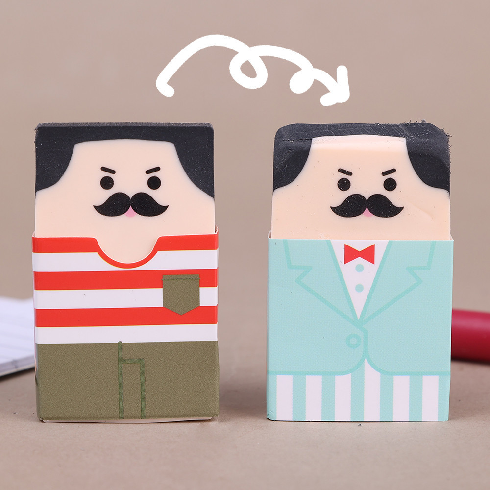 Cartoon Erasers - Erasing Tools - School Office Supplies - Student ...