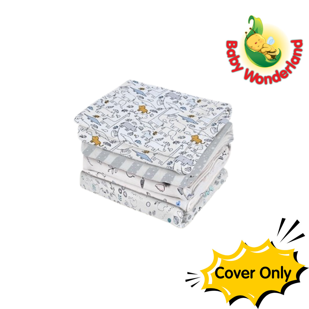 Comfy Baby Fitted Sheet (S) 60X120X10cm - 1pc *Random Design* | Shopee ...