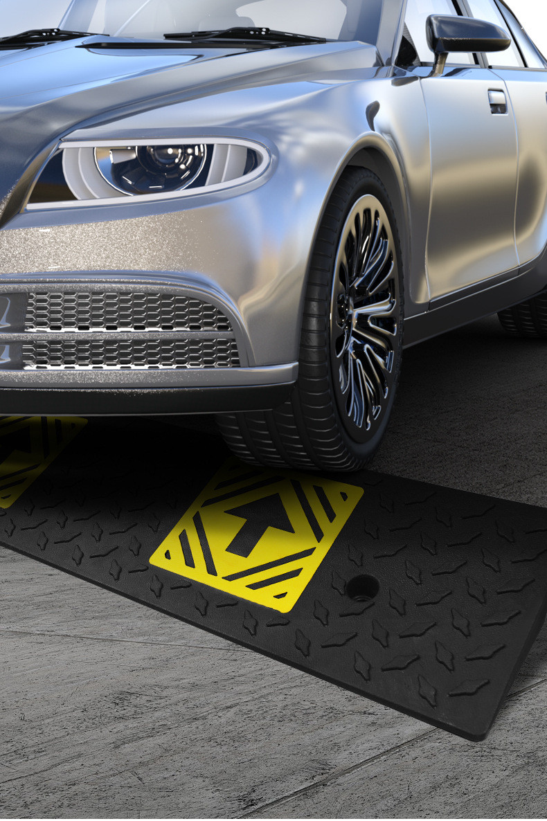 Road Tooth Rubber Car Uphill Mat Threshold Step Along Stairs Steps ...