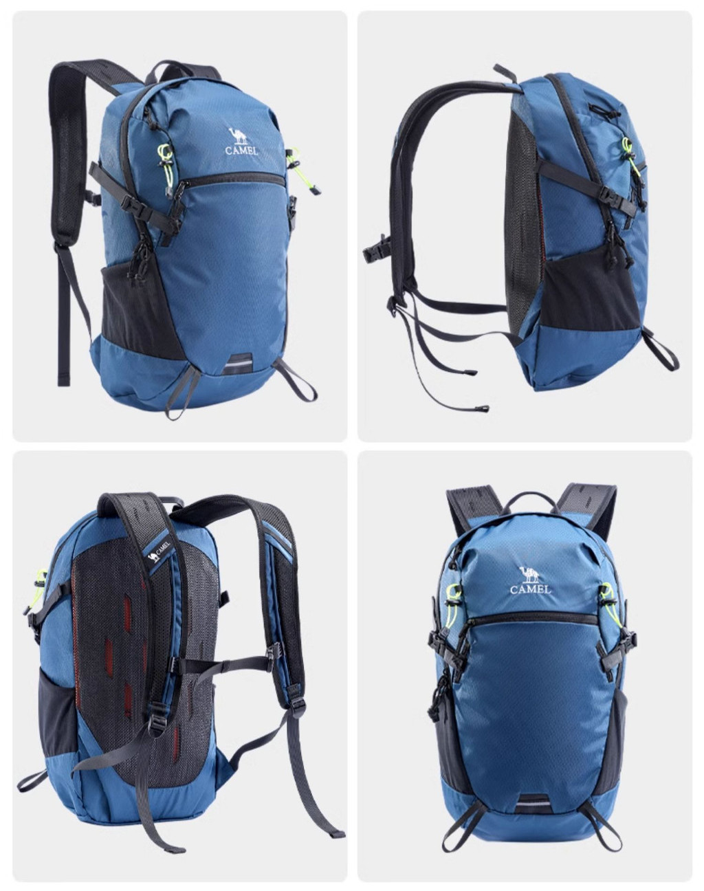 CAMEL CROWN New Outdoor 30L Lightweight Mountaineering Bag, Men's and Women's Sports Waterproof ...