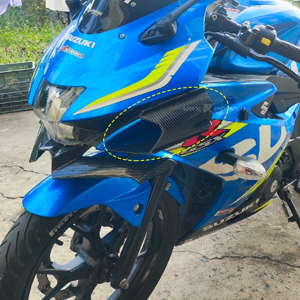 Motorcycle ABS Side Winglets Stabilize Aerodynamic Wing Covers For R15 ...