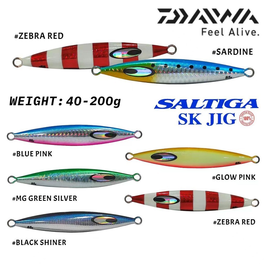 DAIWA SALTIGA SK FISHING JIG (40g-200g) | Shopee Malaysia