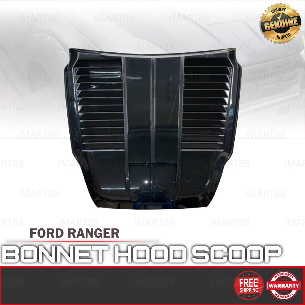 FORD RANGER T6 T7 T8 2012 - 2021+Big V6 Front bonnet hood scoop cover ...