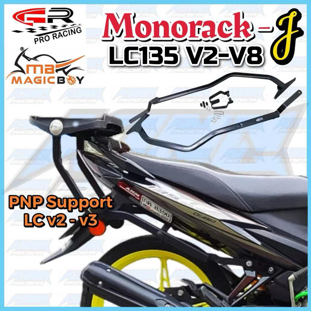 MAGICBOY GR RACING LC135 Monorack J Heavy Duty LC135 V4 V5 V6 V7 LC135 ...