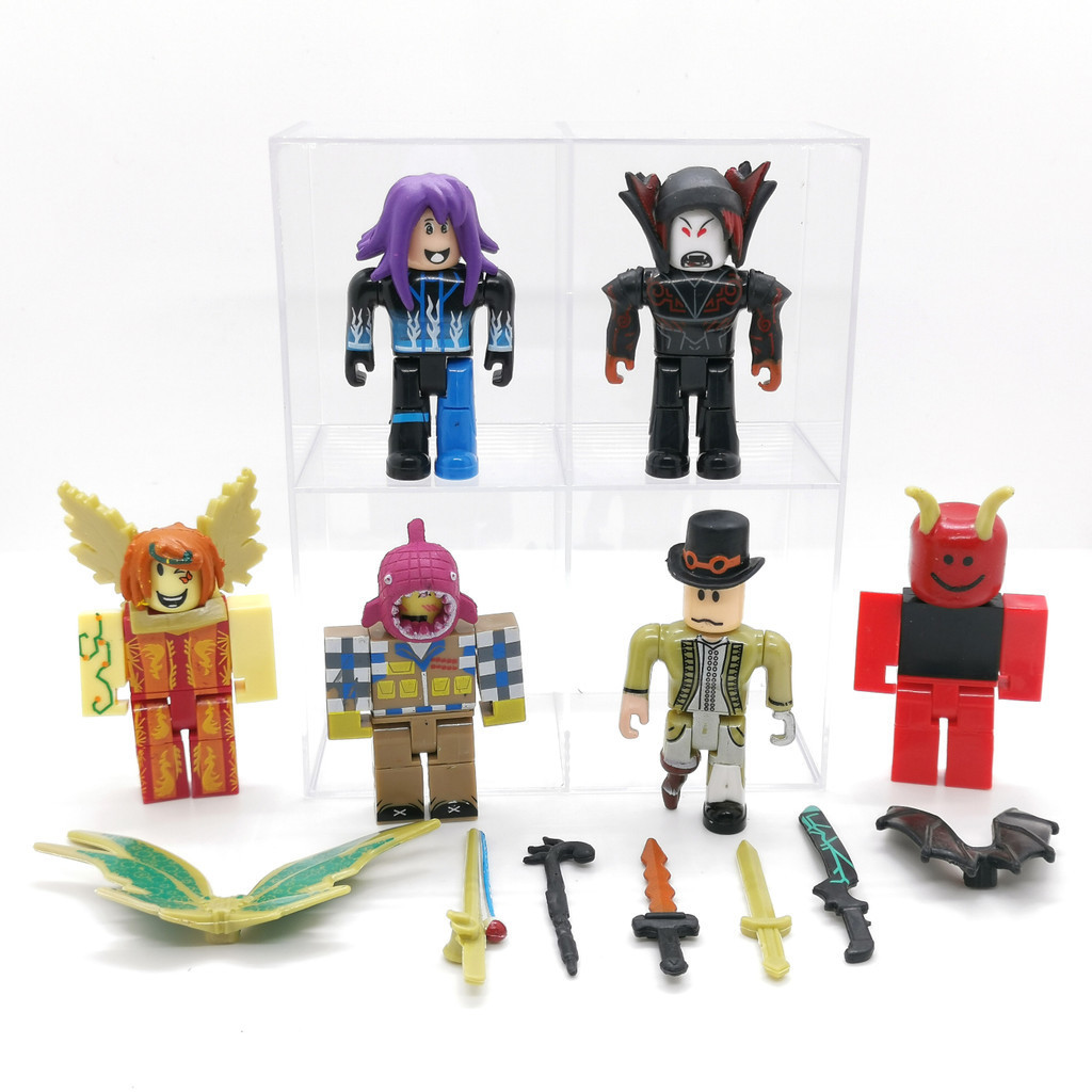 Roblox Miniature Figures Set Block Minecraft Survival Game Collection ...