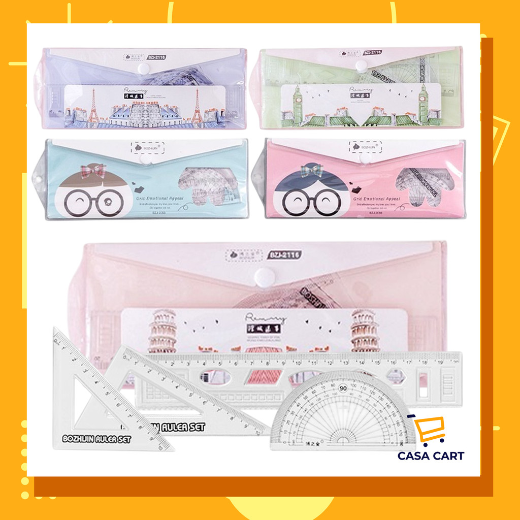 CASA CART Pelajar Sekolah Rendah Belajar Matematik Kompas Segitiga ...