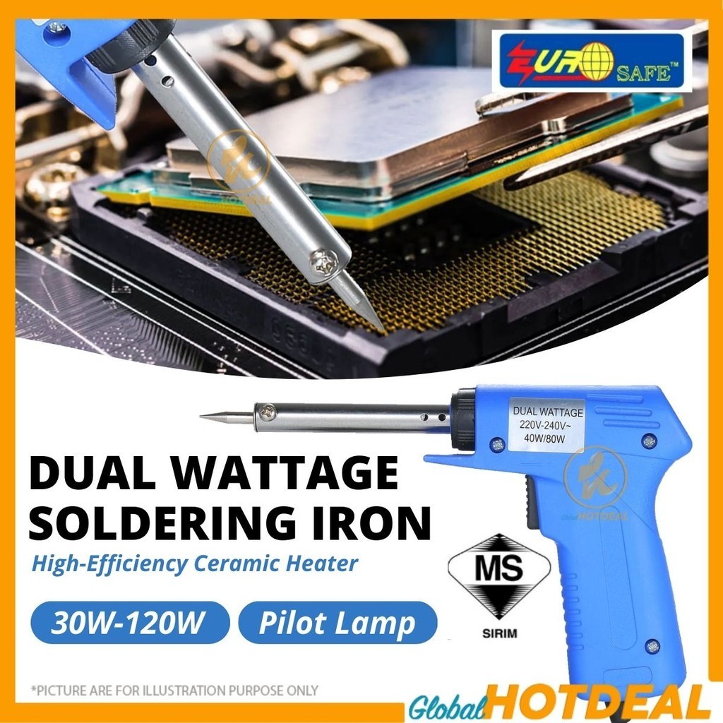 30/120W Multi Range Soldering Professional Electric Soldering Iron With ...