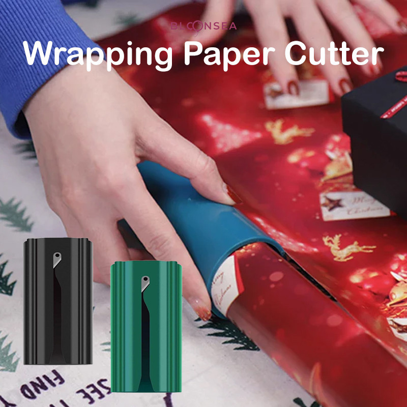 Wrapping Paper Cutter Wallpaper Cutting Tool Sliding Roll Kraft Paper ...