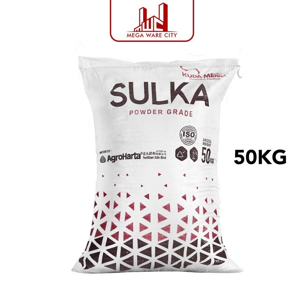 AGROHARTA Sulka Powder Grade 50kg Fruit Growth Fruiting Fertilizer Baja ...
