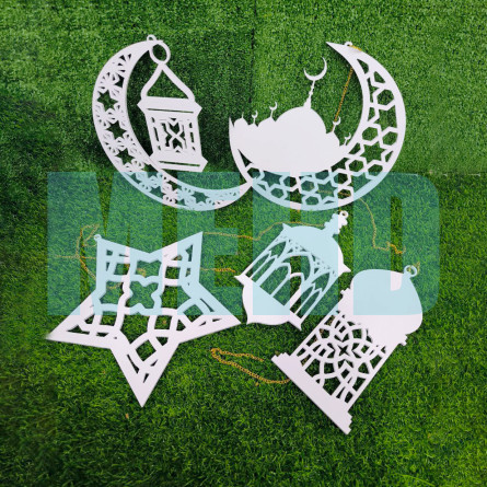 Waterproof indoor outdoor raya hanging decor with gold chain living ...