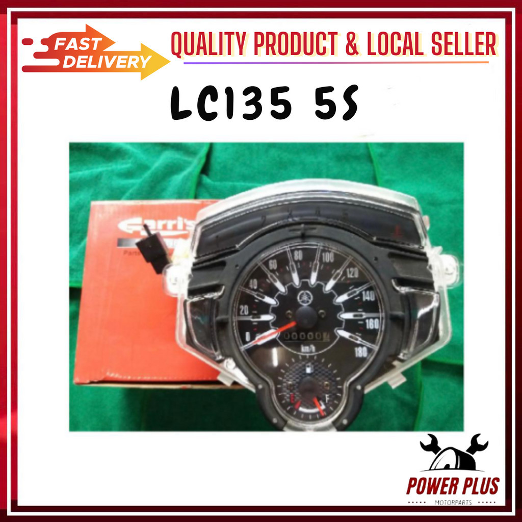 Yamaha LC135 V2 V3 V4 V5 V6 V7 Meter Assy Speedometer 5S LC5S 5 Speed ...