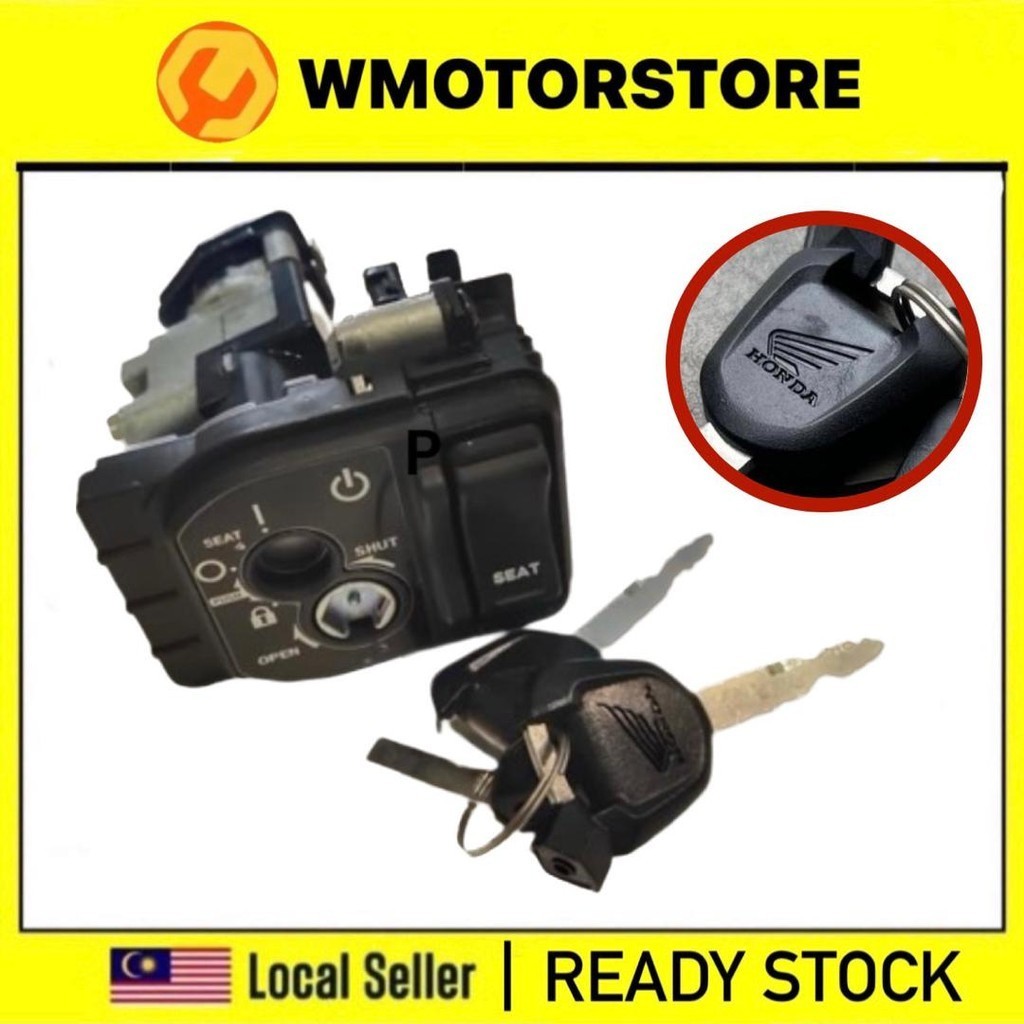 RSX150 MAIN SWITCH SET KUNCI SET 35100-K2P-M01 RS-X WINNER X RSX HONDA ...