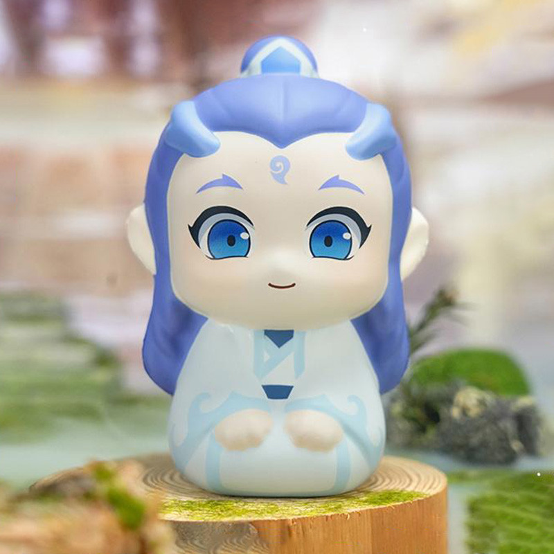 Cute Nezha Relief Squeeze Toy Lovely Aobing Kids Squeezing Toys Doll ...