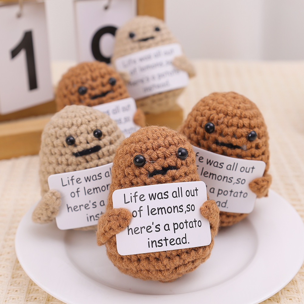 Mini Positive Energy Potato - Lucky Potatoes Hug Pocket - For Office ...
