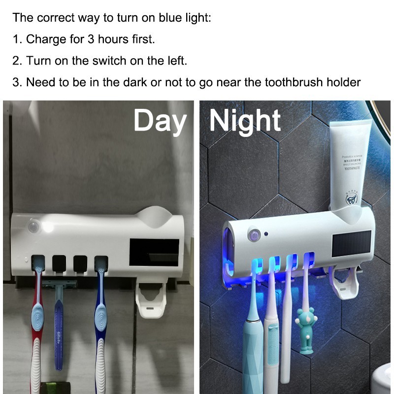 Multi-function Toothbrush Sterilizer Holder Electric Multifunctional ...