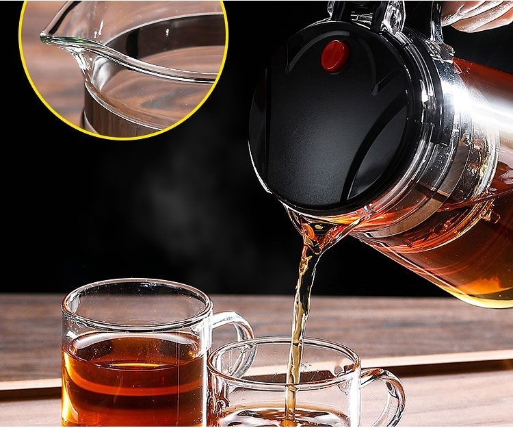 High Temperature Resistant Elegant Cup Teapot Household Tea Set One ...