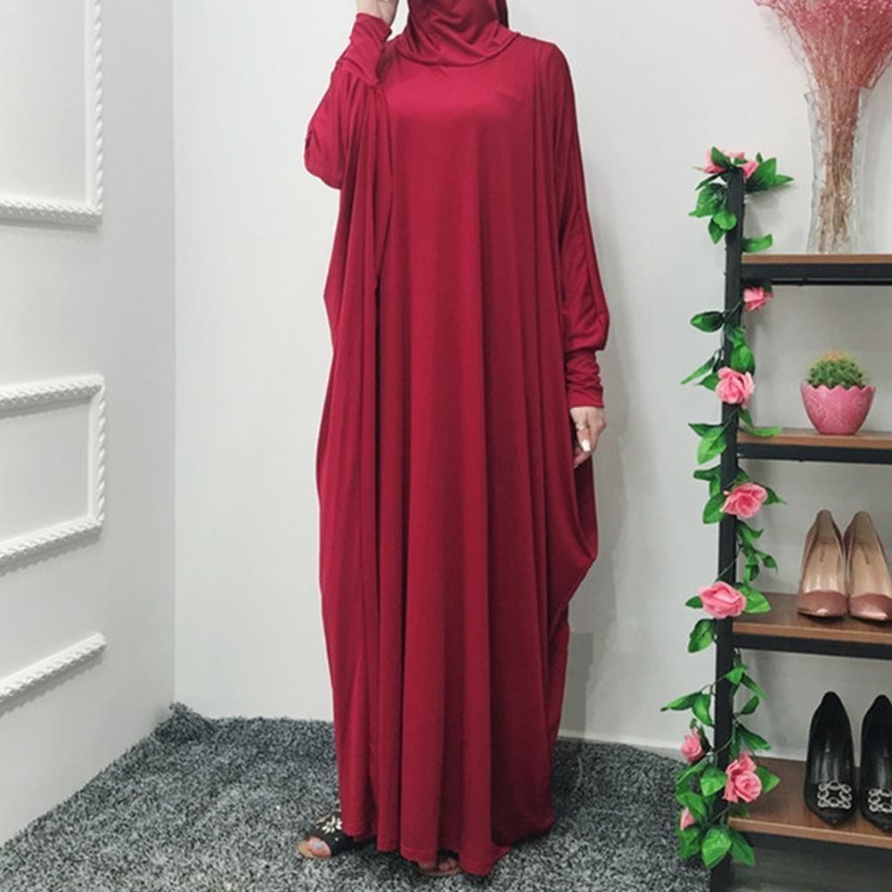 Eid Hooded Muslim Women Hijabs Dress Prayer Garment Ramadan Eid Prayer ...