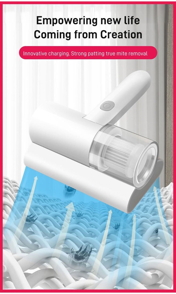 Mite remover Smart Rechargeable Vacuum Cleaner Household Mite Remover ...