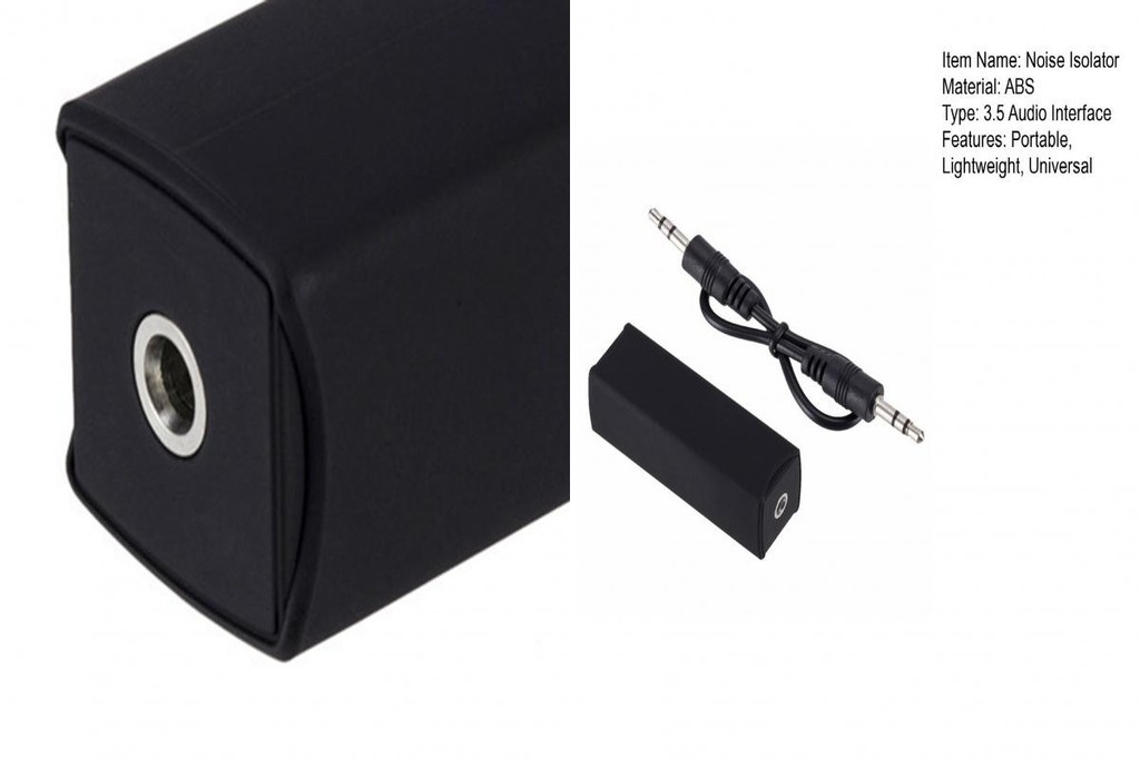 Et Ground Loop Isolator Ground Loop Noise Suppressor Portable Ground