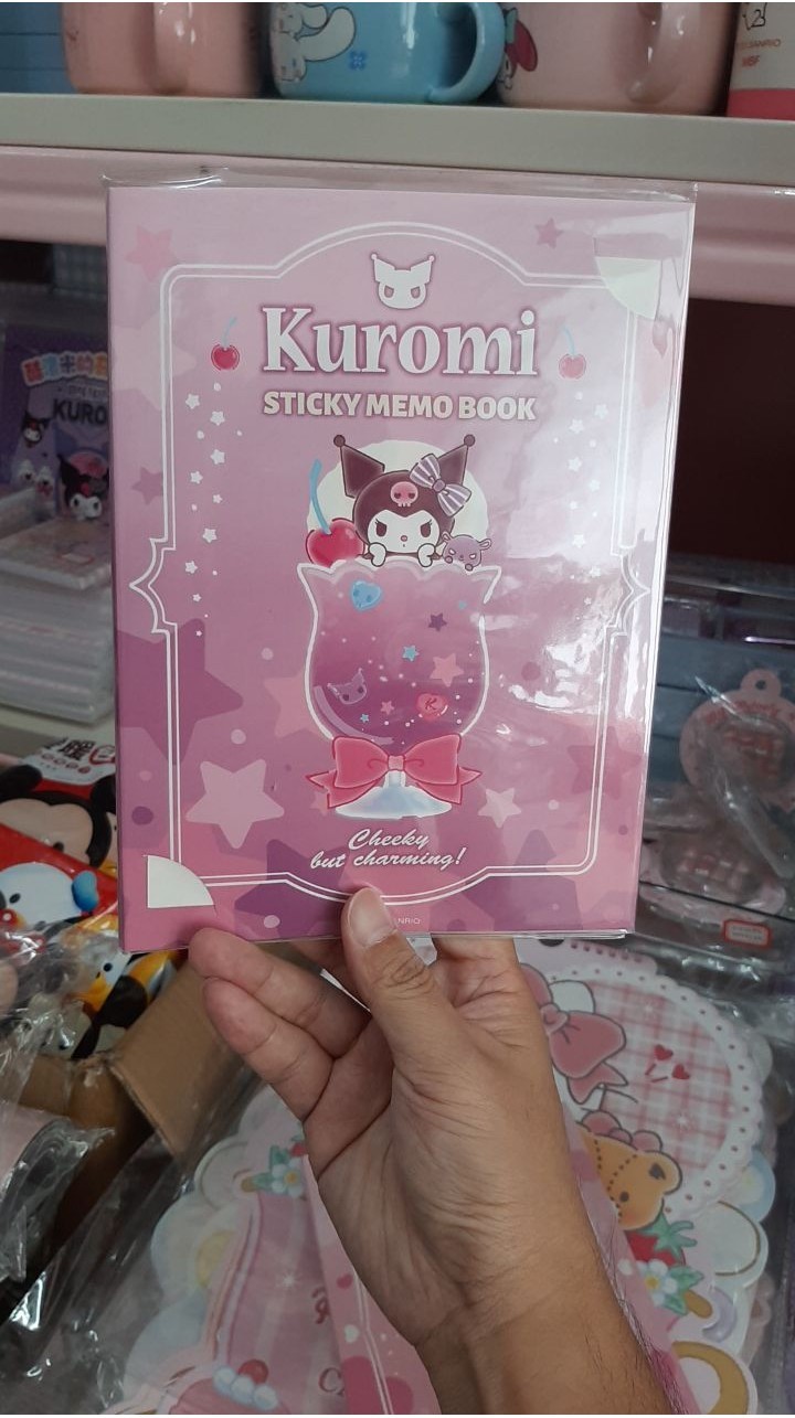 Kuromi Sticky Memo Book | Shopee Malaysia