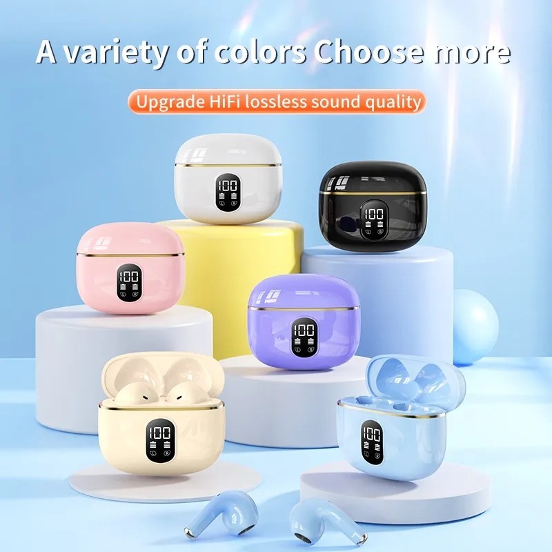 X87 TWS Wireless Earphones Bluetooth 5.3 Wireless Headphones LED Display Gaming Headset With ...