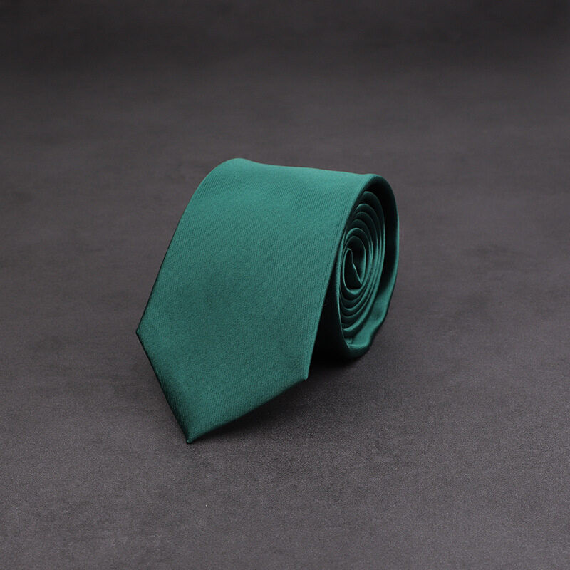 7cm Width Men‘s Business Fashion Polyester Plain Solid Color Wedding ...