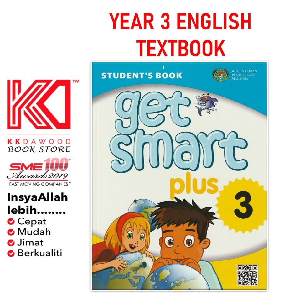 [KKD] Buku Teks Tahun 3 Get Smart Plus 3 Student Book (Including CD) | Shopee Malaysia