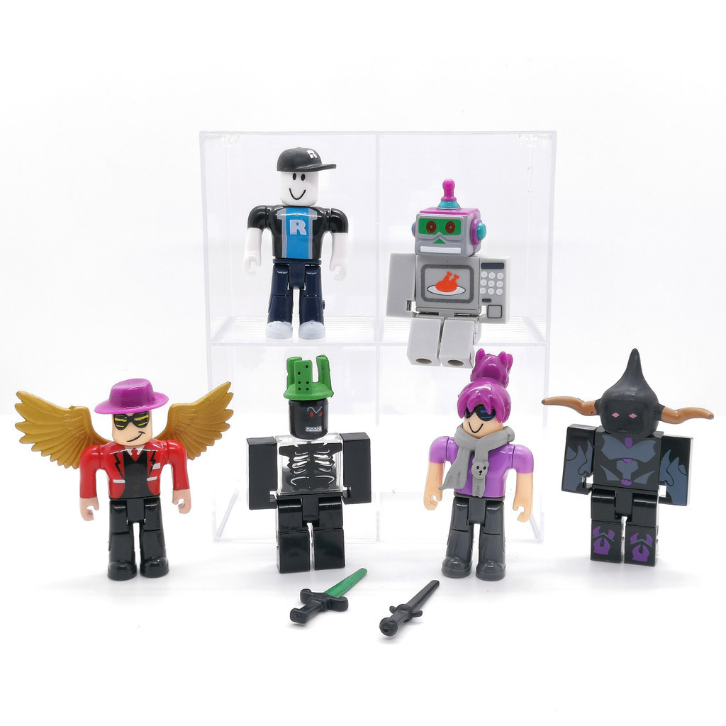 Roblox Miniature Figures Set Block Minecraft Survival Game Collection ...
