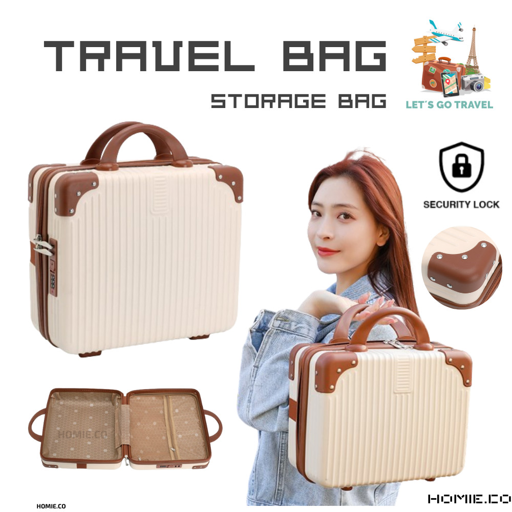 [ 14 Inch ] Mini Luggage Hand Carry Storage Bag Small Suitcase Travel ...