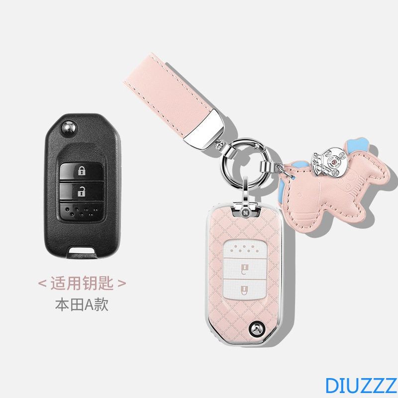 TPU Car Key Case Full Cover Protection Bag For Honda Civic HRV CRV XRV CR-V Crider Odyssey Pilot ...