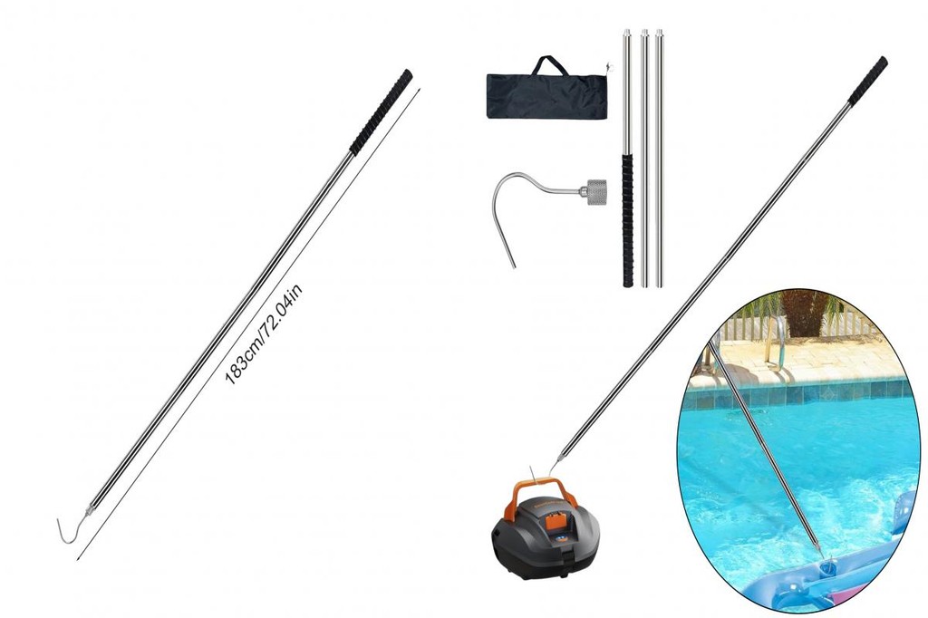 SSK_ Pool Robot Retrieval Hook Multi-functional Retrieval Hook ...