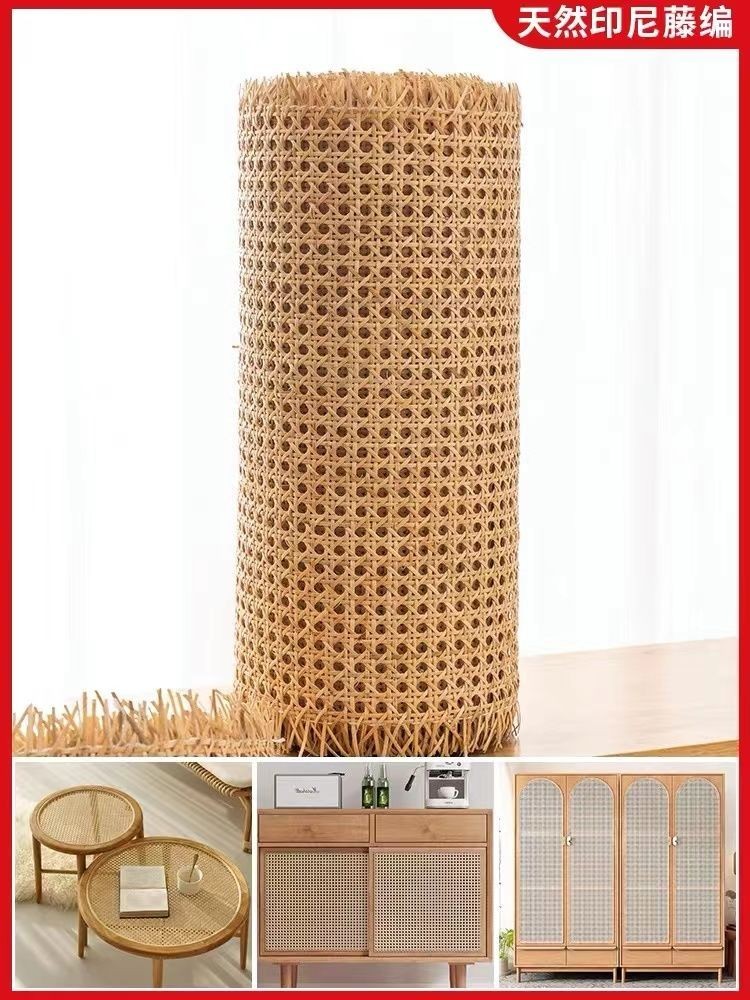 (Free Edge Banding) Rattan Woven Plastic Eye Rattan Woven Diy Screen ...