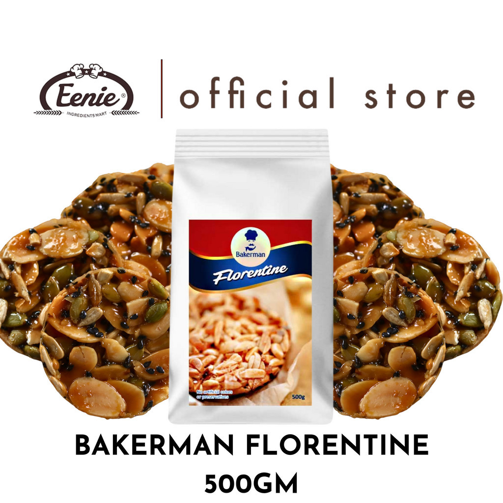 Bakerman Florentine Mix 500gm | Florenta | Florentine | Tepung ...