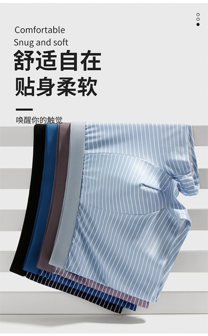 4pcs Raya 2024 Men's Underwear L-4XL Men's Boxer Briefs Pure Cotton ...