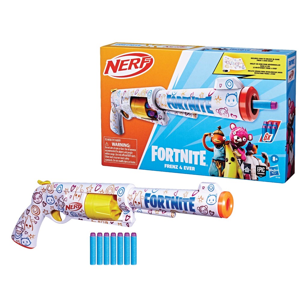 Nerf Fortnite Frenz 4 Ever Blaster | Shopee Malaysia