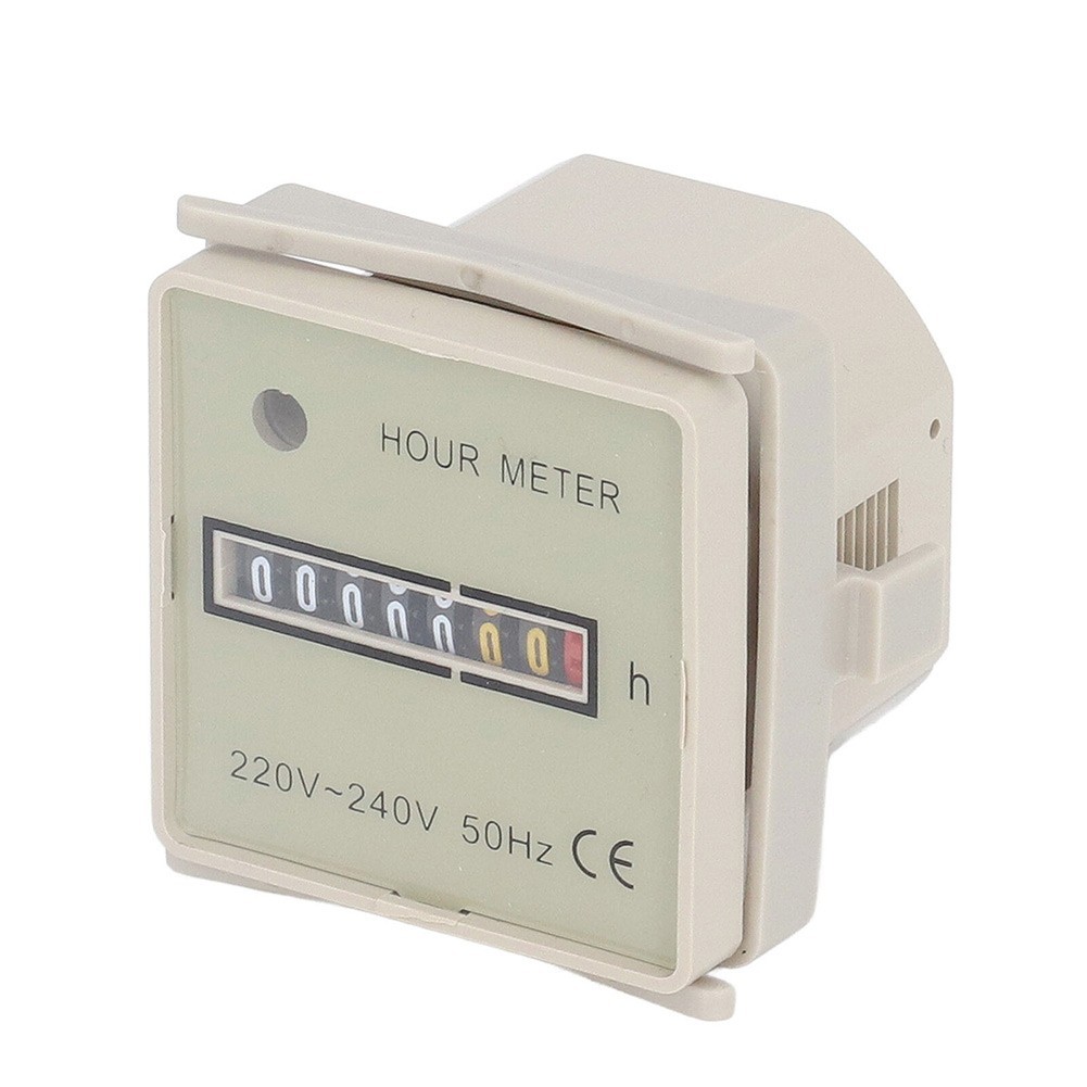 [GRKN] BERM Hour Meter Industrial Timer Electric Time Counter 0‑99999H59M AC 220‑240V | Shopee ...