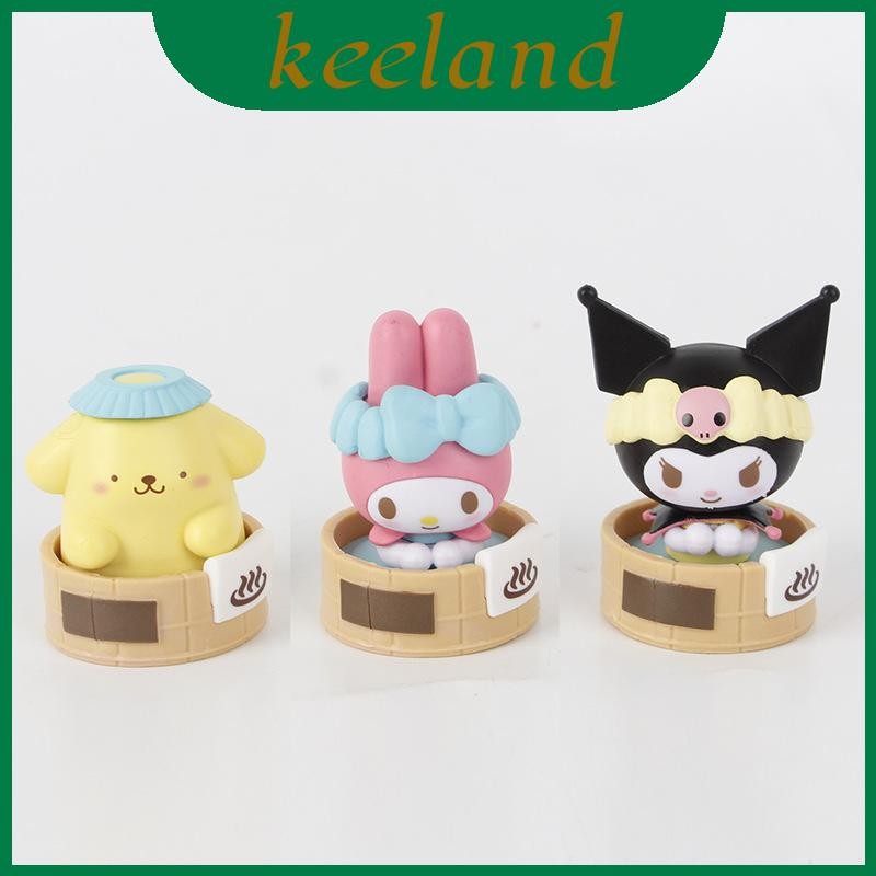 Sanrio Kuromi Adorable Bath Toy Model Figure Blind Box Collectible ...