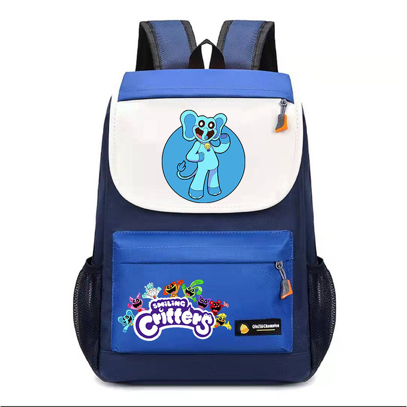 Smiling Critters Children's Backpack Cute Cartoon Kawaii Large Capacity ...