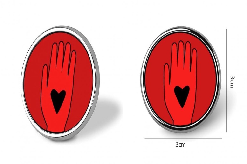 Hat Accessory Pin Peace Brooch Pin Peaceful Metal Brooch Enamel Pin for ...