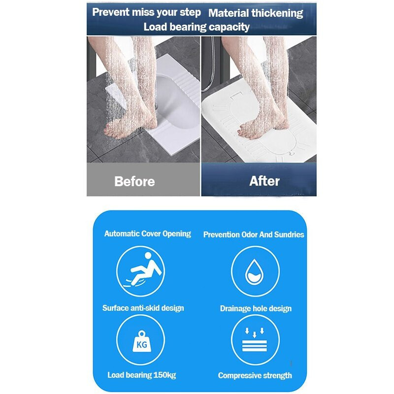 Squatting Pan Cover Squat Toilet Cover Toilet Squat Cover Toilet Squat ...