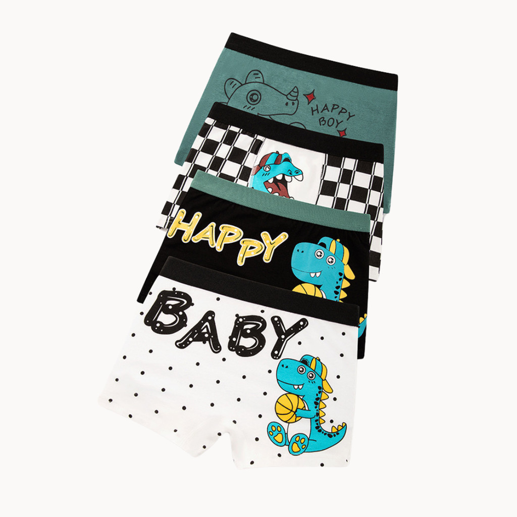 BEEJOY Cartoon Kid Boys Underwear Children Boy Panties Boxer Inner Wear ...