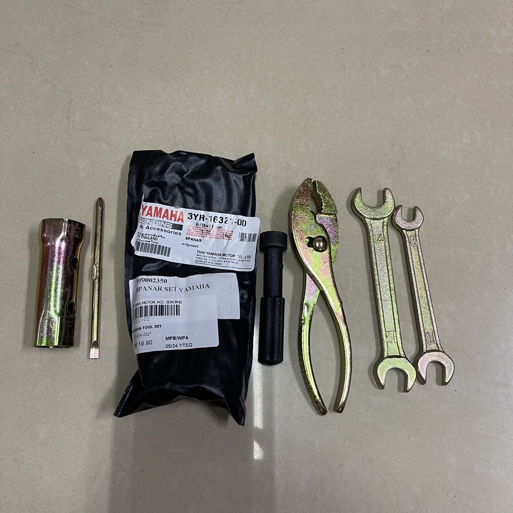 YAMAHA TOOL SET SPANAR SET FOR Y15ZR SRL115 SRL110 Y80 Y100 Y110 TOOL ...