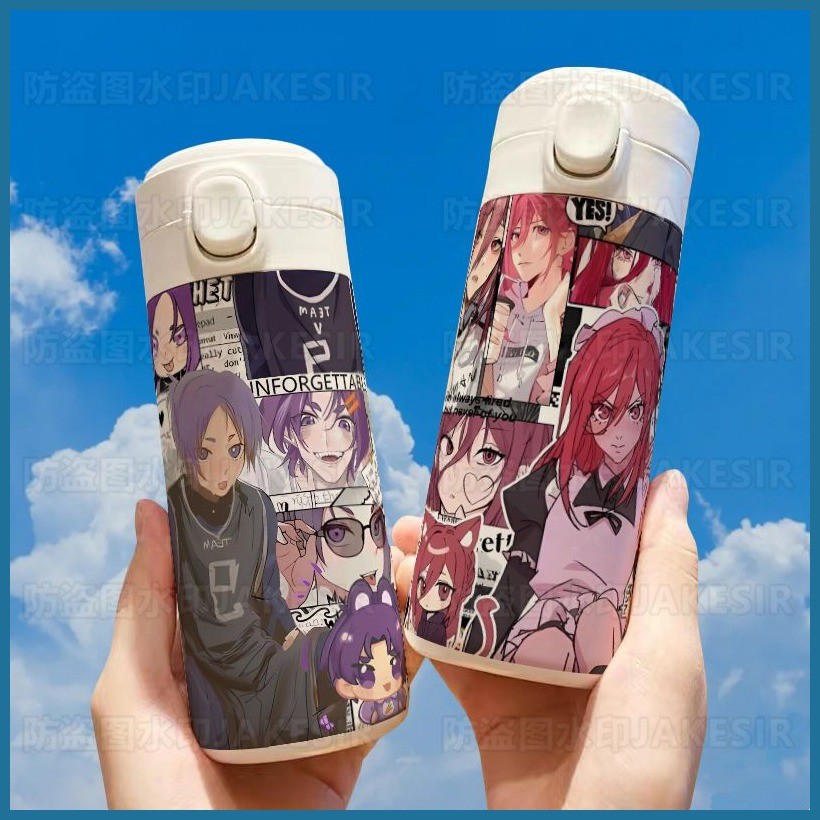 New Style Vacuum Flask BLUE LOCK Isagi Yoichi Bachira Meguru Kunigami ...