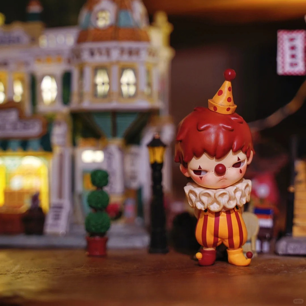 POP MART Hirono SAD CLOWN GATHERING AT THE POP LAND Series Figure Art ...