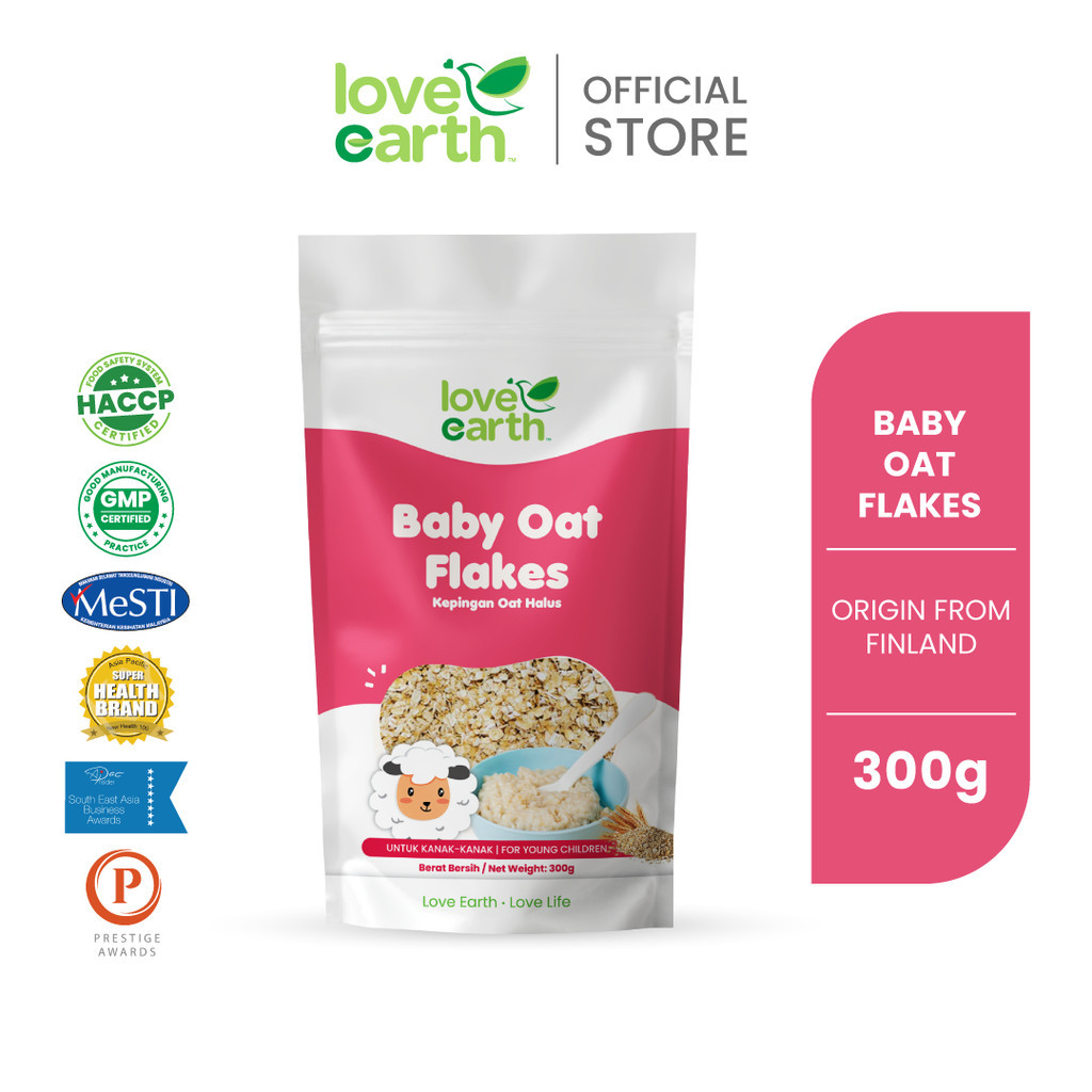Baby Instant Oat Flakes 300g | Shopee Malaysia