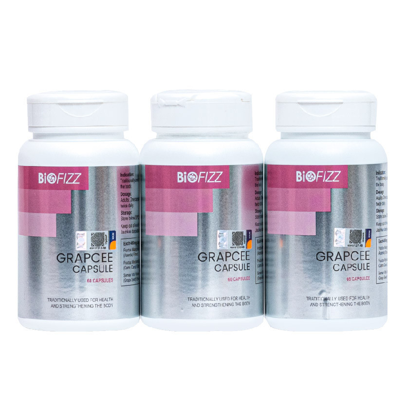 BioFizz Grapcee (60's x 3 Bottles) | Shopee Malaysia