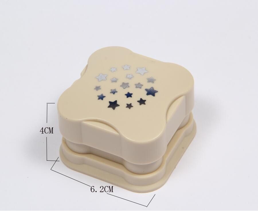 Square Hole Puncher Magnetic Embossing Device Children's Educational ...