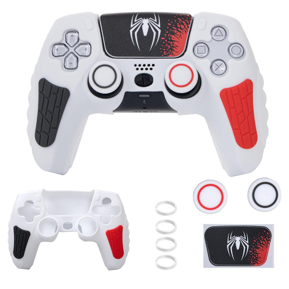 For Playstation 5 Controller Cover Case, Anti-Slip Silicone Cover Skin ...