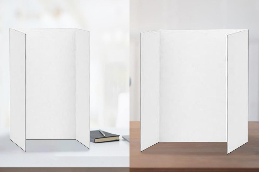 [Ready stock] Sturdy Trifold Display Board Foldable Display Board 4pcs ...